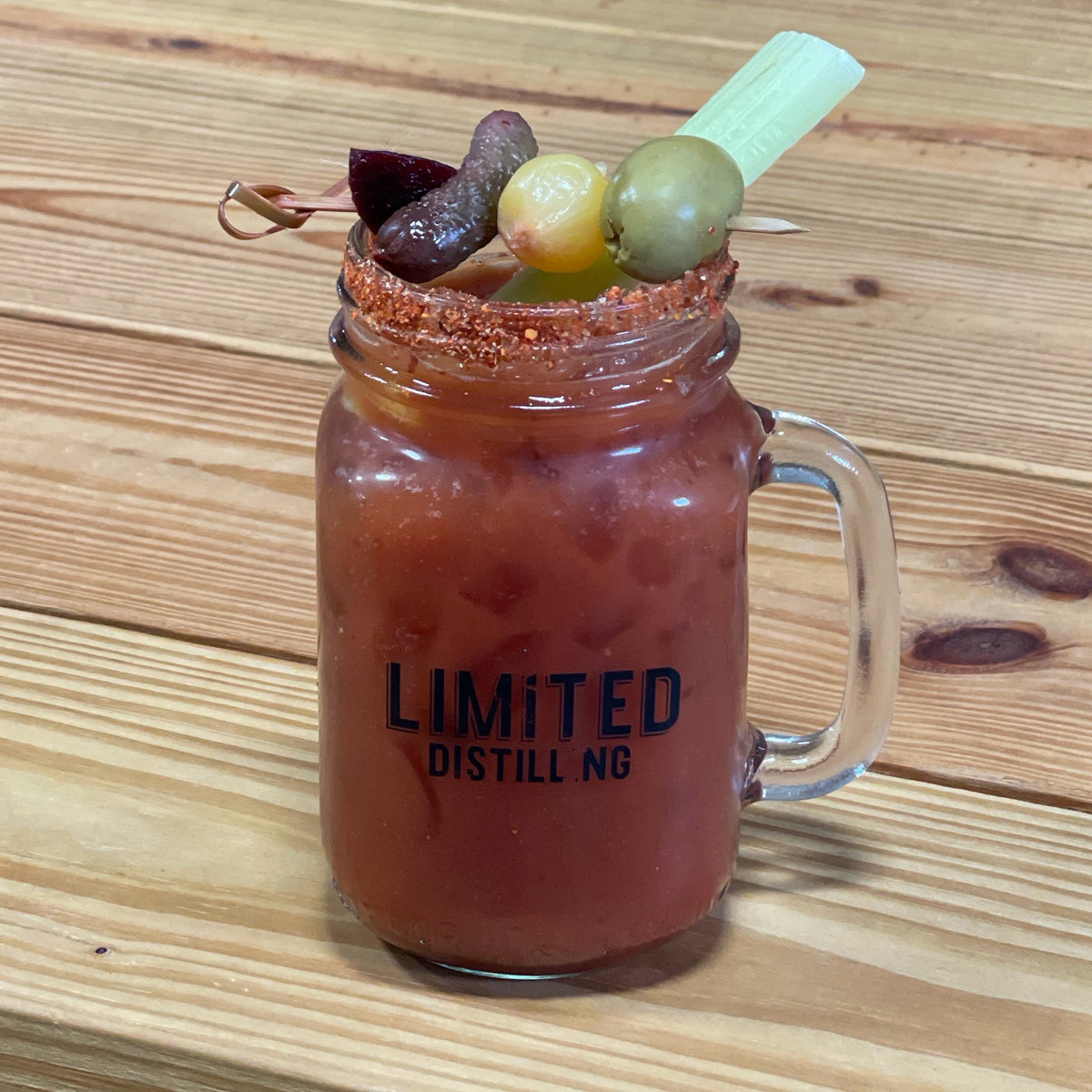 Limited Distilling Mason Jar – Limited Distillery